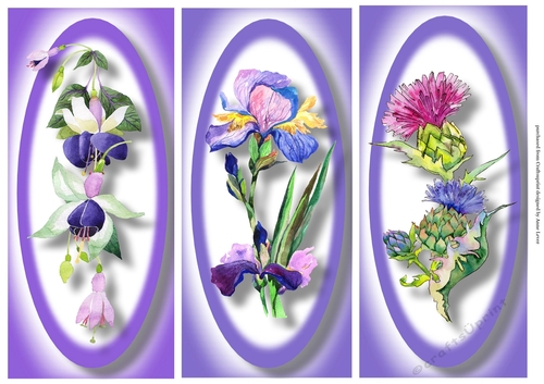 Simple Floral DL Trio Quick Toppers Sheet 2 - CUP1140122_1763 ...