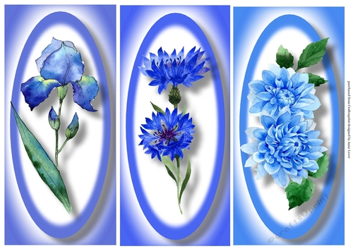 Simple Floral DL Trio Quick Toppers Sheet 4 - CUP1140124_1763 ...