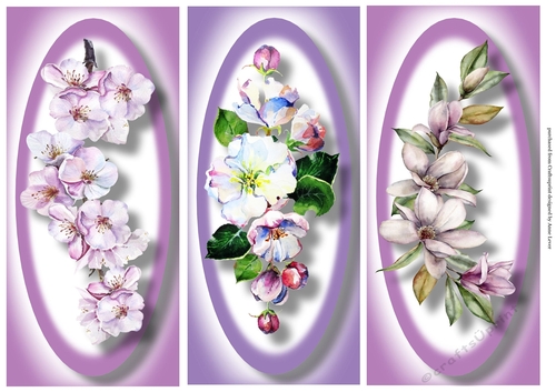 Simple Floral DL Trio Quick Toppers Sheet 6 - CUP1140127_1763 ...