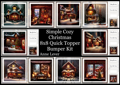 Simple Cozy Christmas Bumper Kit - CUP1183399_1763 | Craftsuprint