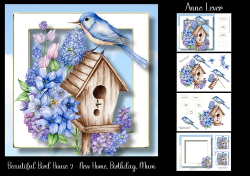 Beautiful Bird House 2 - New Home, Birthday, Mum - CUP1190561_1763 ...
