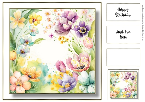 Simple Spring Flowers 3 - CUP1212191_1763 | Craftsuprint