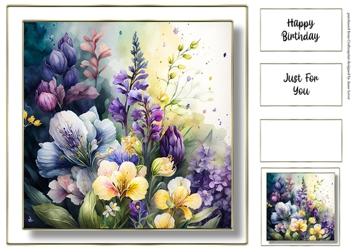 Simple Spring Flowers 5 - CUP1212195_1763 | Craftsuprint