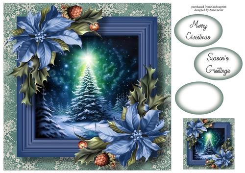 The Forest Christmas Tree 2 8x8 - CUP1217602_1763 | Craftsuprint