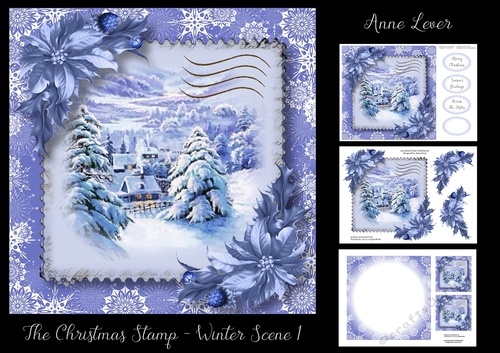 The Christmas Stamp - Winter Scene 1 - CUP1223000_1763 | Craftsuprint