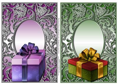 Metallic Frames & Presents - Xmas or Birthday - CUP360448_1763 ...