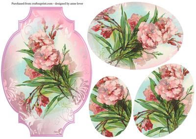 Beautiful Floral Shaped Topper + Oval Pyramage - CUP374372_1763 ...
