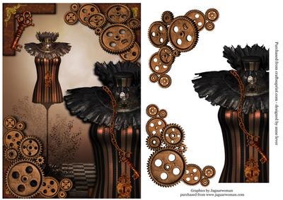 Copper Steampunk Fierce Couture - CUP403944_1763 | Craftsuprint