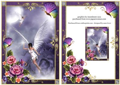 Enchanted Angels in Flight - Topper, Frame & Tag - CUP431637_1763 ...