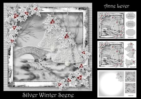 Silver Winter Scene - CUP645108_1763 | Craftsuprint