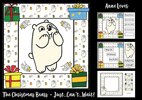 The Christmas Bears - Just..Cant..Wait! - CUP826893_1763 | Craftsuprint