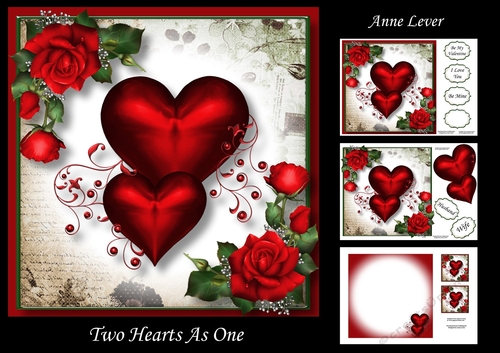 Two Hearts As One - CUP846084_1763 | Craftsuprint