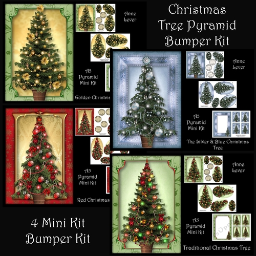 Christmas Tree Pyramid Bumper Kit - CUP879406_1763 | Craftsuprint