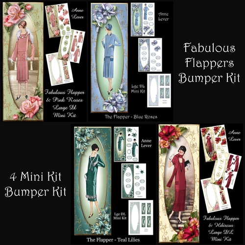 Fabulous Flappers Large DL Bumper Kit - CUP883674_1763 | Craftsuprint
