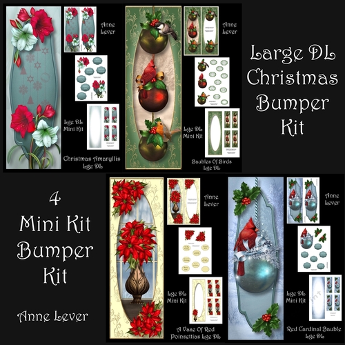 Large DL Christmas Bumper Kit - CUP903951_1763 | Craftsuprint