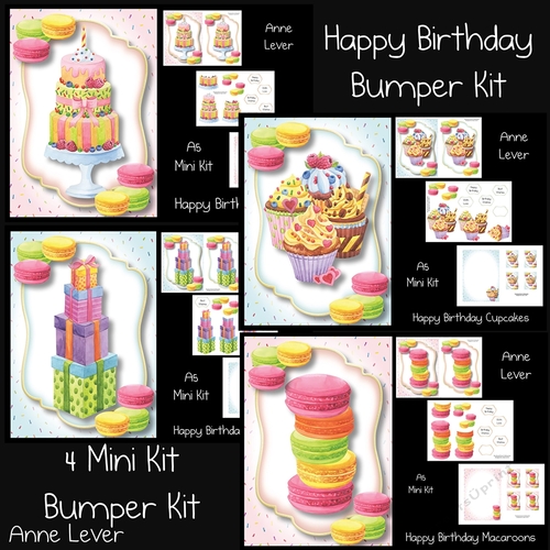Happy Birthday Bumper Kit - CUP959859_1763 | Craftsuprint