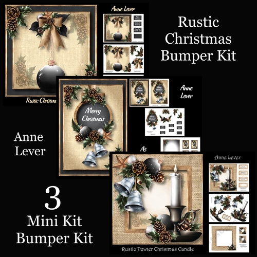 Rustic Christmas Bumper Kit - CUP978982_1763 | Craftsuprint