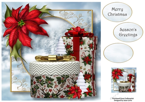 Gift Boxes For Christmas 8x8 - CUP994967_1763 | Craftsuprint
