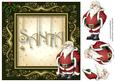 'santa' in Gold - CUP571169_1763 | Craftsuprint