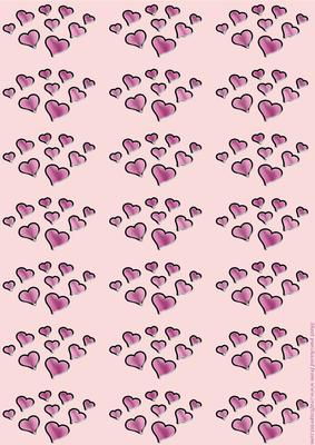 Hearts Backing Paper - CUP163469_822 | Craftsuprint