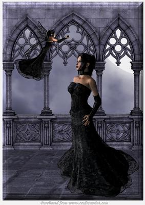 Gothic Scene A4 - CUP335398_822 | Craftsuprint