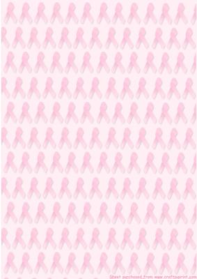 Think Pink Backing Paper - CUP93940_822 | Craftsuprint