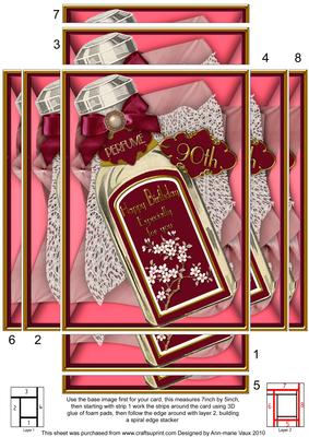 Plum Perfume 90th Birthday 7x5in Spiral Edge Stacker - CUP184470_10 ...