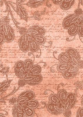 Peach Roses Pretty Floral A4 Backing Paper - CUP220242_10 | Craftsuprint