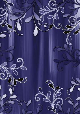 Deep Blue Painted Swirls A4 Backing Paper - CUP241223_10 | Craftsuprint