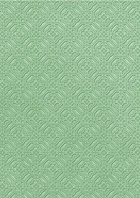 Mint Green Aztec Embossed A4 Backing Paper - CUP253033_10 | Craftsuprint