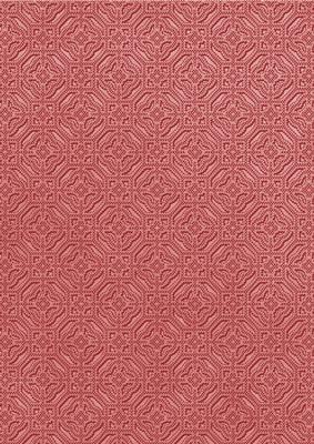Pink Aztec Embossed A4 Backing Paper - CUP253035_10 | Craftsuprint
