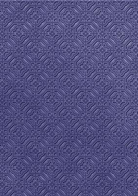 Dark Blue Aztec Embossed A4 Backing Paper - CUP253045_10 | Craftsuprint