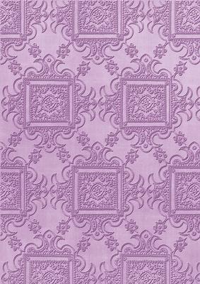 Lilac Embossed Pattern A4 Backing Paper - CUP258029_10 | Craftsuprint