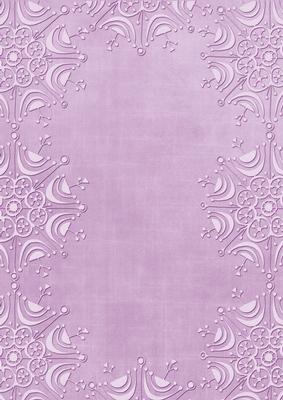 Lilac Embossed Snowflake Border A4 Backing Paper - CUP278560_10 ...