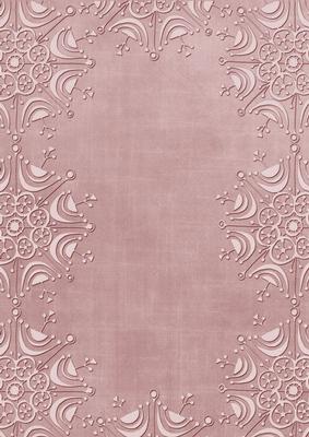 Dusky Pink Embossed Snowflake Border A4 Backing Paper - CUP278561_10 ...