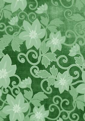 Mint Green All Over Floral A4 Backing Paper - CUP283905_10 | Craftsuprint