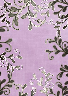 Lilac Coloured Silver Swirls A4 Backing Paper - CUP284443_10 | Craftsuprint