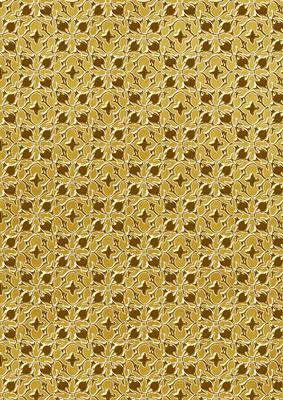 Gold Ditsy Heart Gold A4 Backing Paper - CUP383527_10 | Craftsuprint