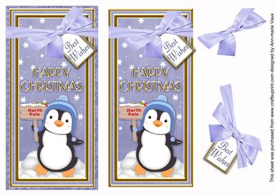 Blue Penguin Happy Christmas Dl Topdown Step by Step - CUP446186_10 ...