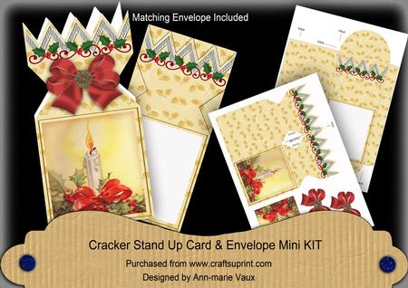 Single Candle Cracker Card & Envelope Mini Kit - CUP484449_10 ...
