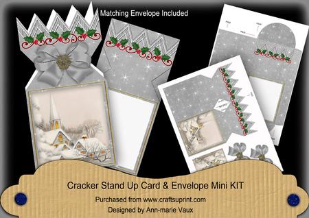 Ice Church Cracker Card & Envelope Mini Kit - CUP484454_10 | Craftsuprint