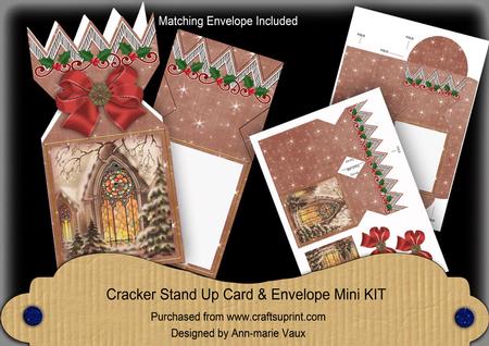 Church Window Cracker Card & Envelope Mini Kit - CUP486139_10 ...