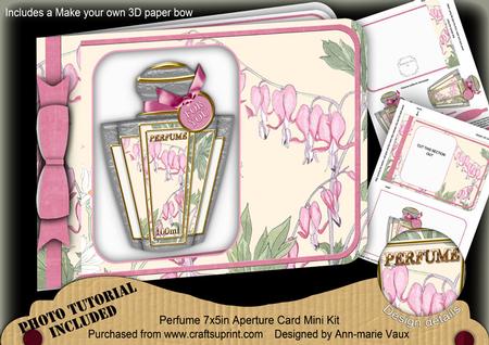 Bleeding Hearts Perfume 7x5inch Aperture Card Mini Kit - CUP547706_10 ...