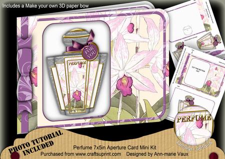 Orchids Perfume 7x5inch Aperture Card Mini Kit - CUP548119_10 ...