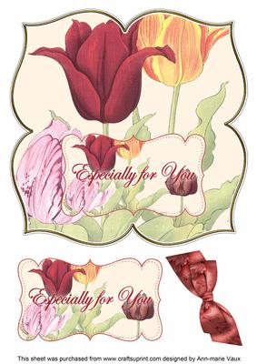 Tulips1 Especially 8in Large Blooms Fancy Topper - CUP611984_10 ...