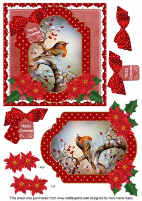 Red Robin Happy Christmas 6in Christmas Step by Step - CUP632160_10 ...