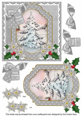 Snow Tree Happy Christmas 6in Christmas Step by Step - CUP632170_10 ...