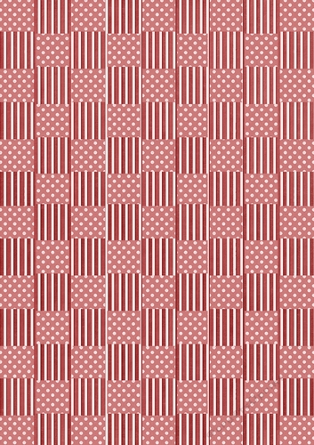 Pink Weaved Spot & Stripe A4 Backing Paper - CUP903375_10 | Craftsuprint