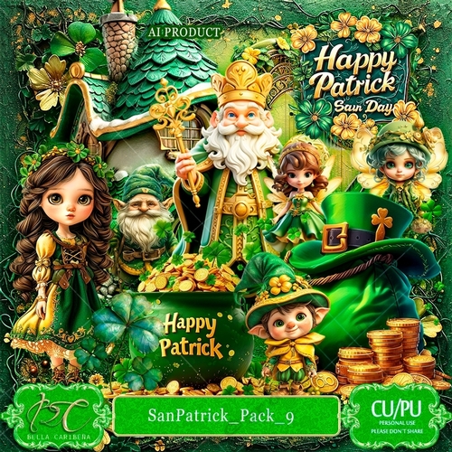 San Patrick Pack 9, CU/PU from Bella Caribeña - CUP1279710_95298 ...