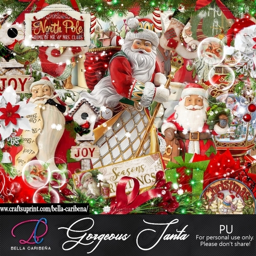 Gorgeous Santa - CUP931503_95298 | Craftsuprint